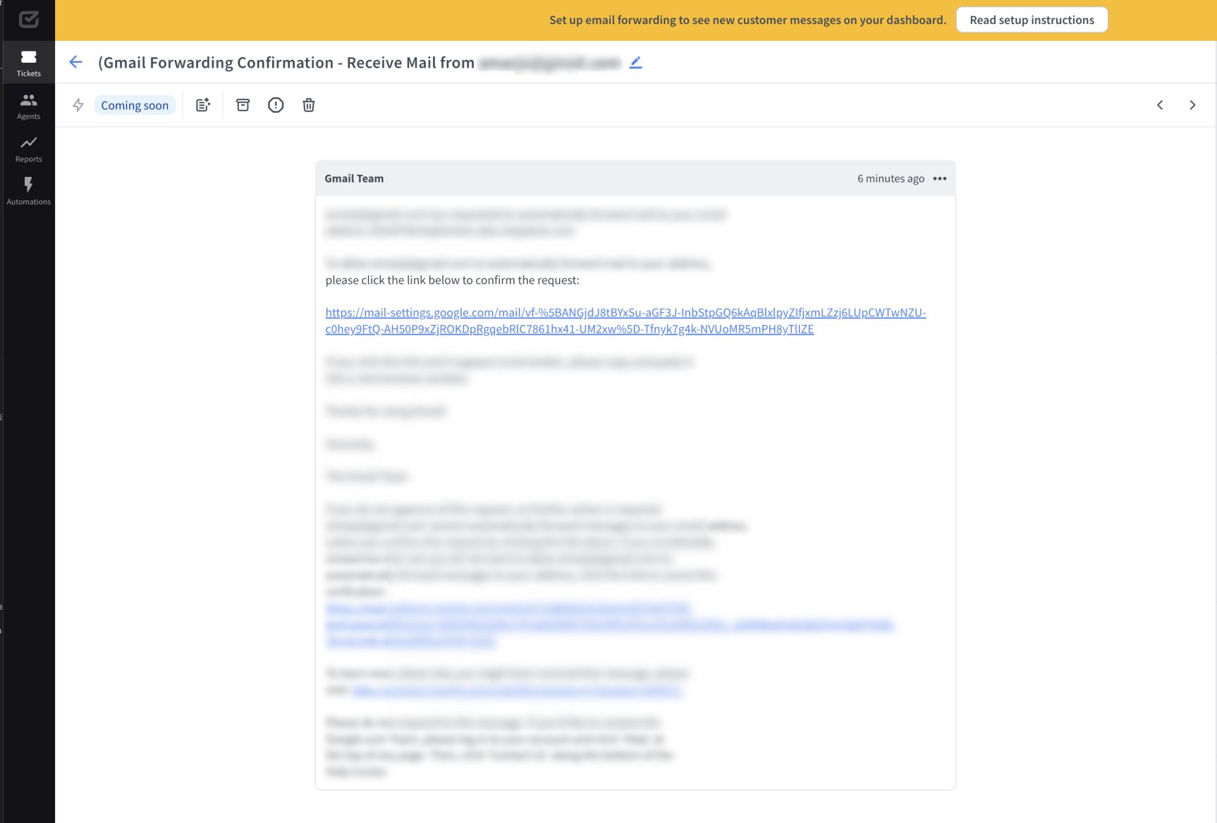 Gmail/Google Workspace email forwarding | HelpDesk Help Center